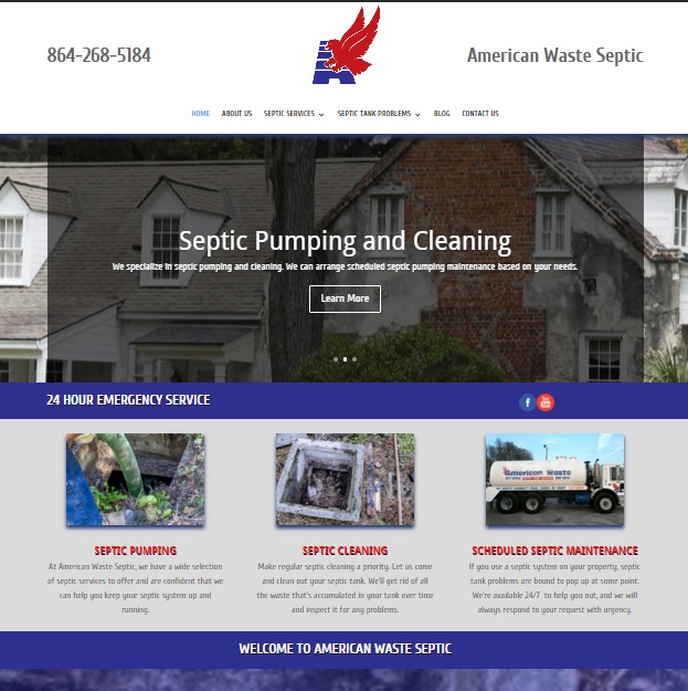 Our New Website is Live! | American Waste Septic