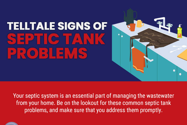 Telltale Signs of Septic Tank Problems [infographic]